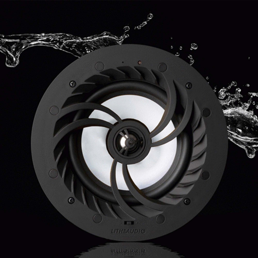 Lithe Audio Wi-Fi IP44 Bathroom Ceiling Speaker (Single) - V2 - Lithe ...